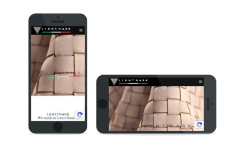 Restyling sito web Lightmark taglio e incisione laser